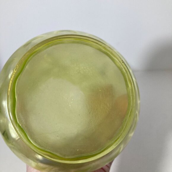 Not branded | Accents | Concave Diamonds Topaz Stretch Uranium Glass ...